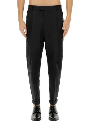 Dolce & Gabbana Canvas Trousers - Black