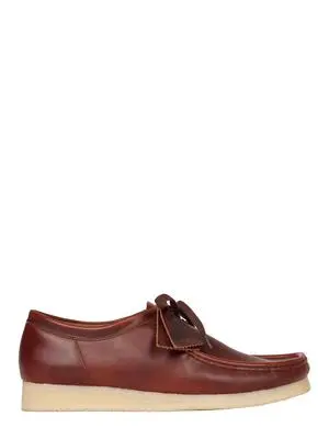 Sandro Leather Wallabee™ Loafers - Cognac