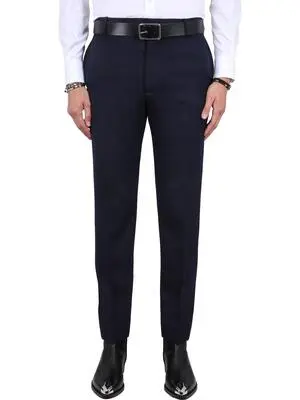 Alexander McQueen Tailored Cigarette Pants - Blue