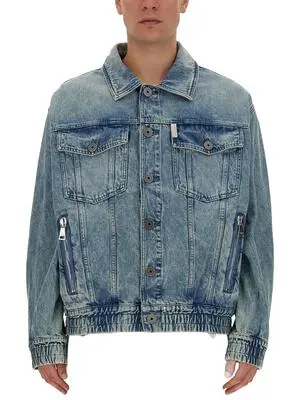 Balmain Denim Jacket - Blue