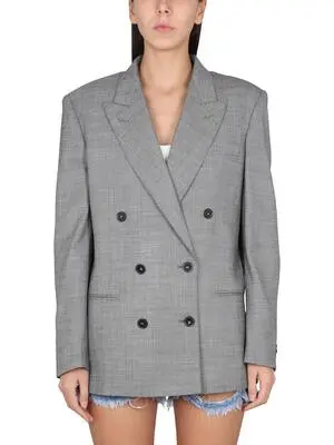Stella McCartney Double-breasted Blazer - Black