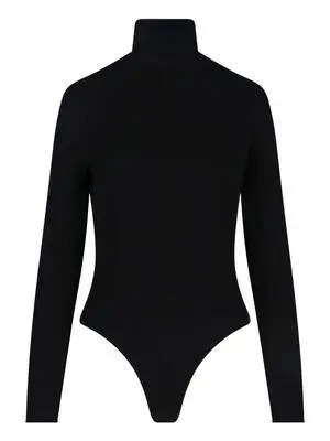 Alaïa Viscose Bodysuit - Black