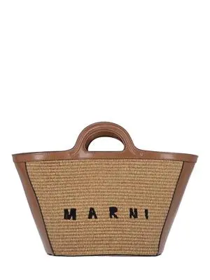 Marni Tropicalia Small Tote Bag - Beige