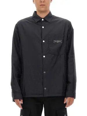 Balmain Logo Jacket - Black
