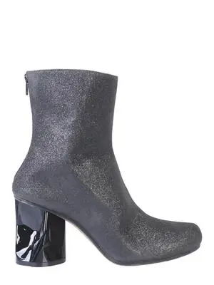 MAISON MARGIELA Boot With Crushed Heel - Black