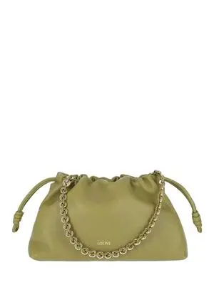 Loewe Medium Flamenco Purse - Green