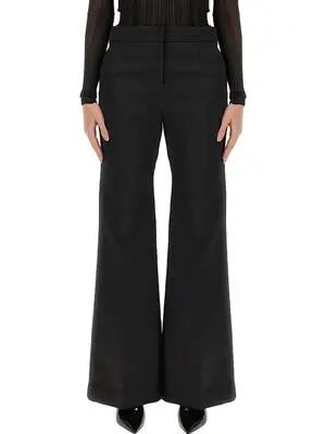 Givenchy Flare Fit Trousers - Black