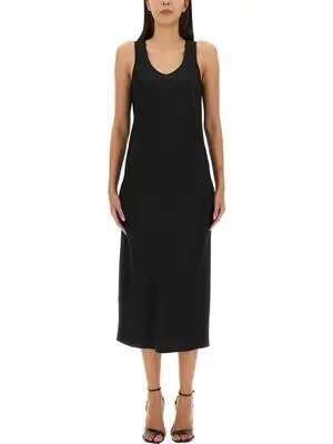 Sportmax Silk Dress - Black