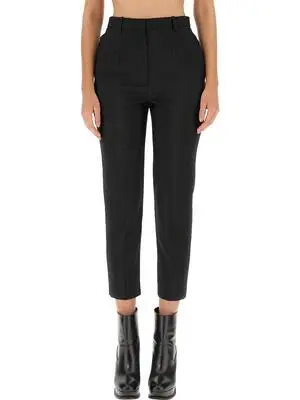 Alexander McQueen Cigarette Pants - Black
