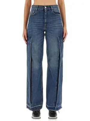 Stella McCartney Cargo Trousers - Blue