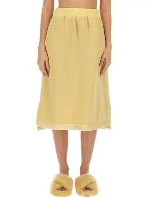 JIL SANDER Midi Skirt - Yellow