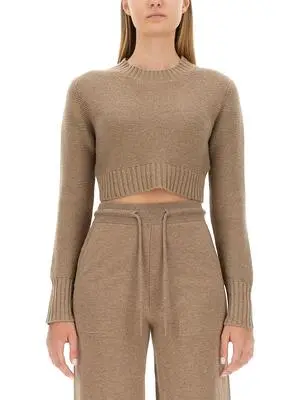 MAX MARA Cropped Cashmere Shirt