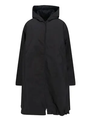 CÀPE Middle Camelia Coat - Black