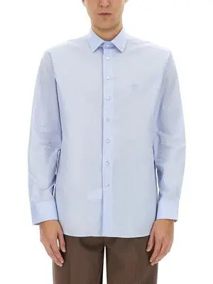 Etro Pegasus Logo Shirt - Azure