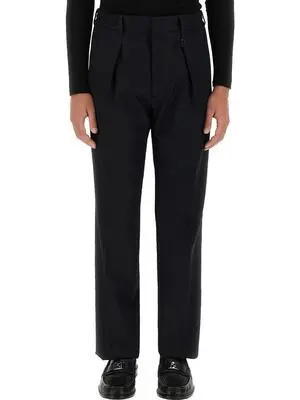 Fendi Wool Trousers - Blue