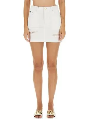Dolce & Gabbana Mini Skirt - White