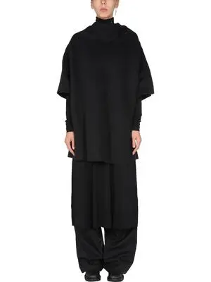 Raf Simons Ataraxia Wool Blend Dress - Black