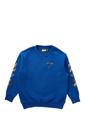 Off-White Arrow Acrylic Crewneck - Blue