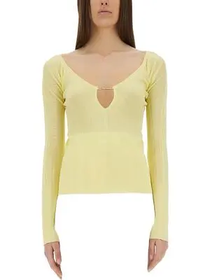 Jacquemus The Top Praluce - Yellow