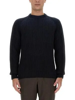 Brioni Cashmere And Virgin Wool Sweater - Black