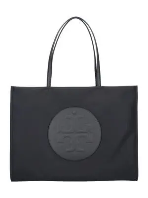 Tory Burch Ella Large Tote Bag - Black