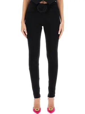 Magda Butrym Slim Fit Pants - Black