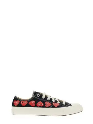 CONVERSE X COMME DES GARONS PLAY Multi Heart Sneakers - Black