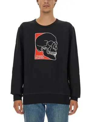 Alexander McQueen Logo Sweatshirt - Black