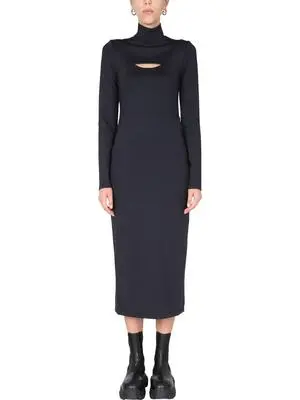 AMBUSH Cut-out Dress - Black