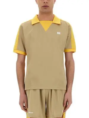 WALES BONNER Jersey Polo - Yellow