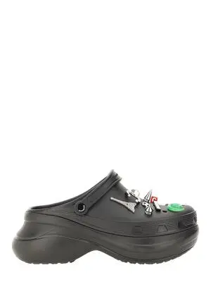 Balenciaga Crocs Jibbitz Sabot - Black