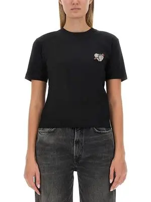 MSGM Logo T-shirt - Black