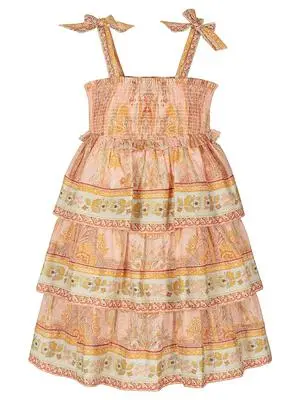 Zimmermann Tiered Dress - Multicolour