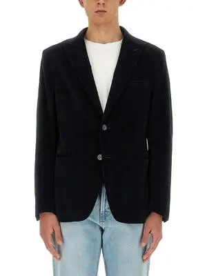 TONELLO Single-breasted Jacket - Blue