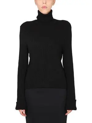 Balenciaga Maglia A Collo Alto - Black