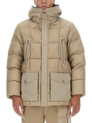 TEN C Norsel Combo Jacket - Beige