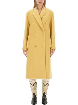 Isabel Marant Theodore Coat - Yellow