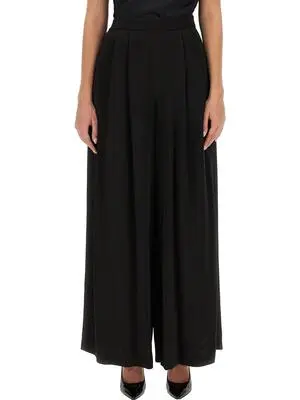 Fabiana Filippi Wide-leg Trousers - Black