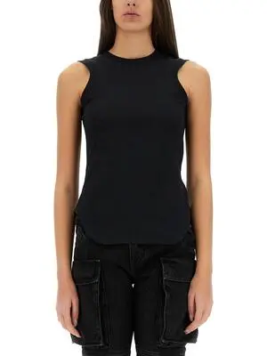 Attico Reese Tank Top - Black