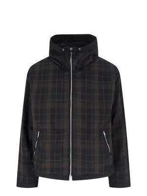 Our Legacy Check Zip Sweatshirt - Black