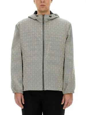 Givenchy Monogram Jacquard Anorak - Grey