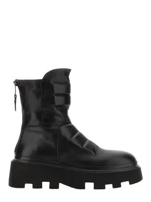 Elena Iachi Leather Boot - Black