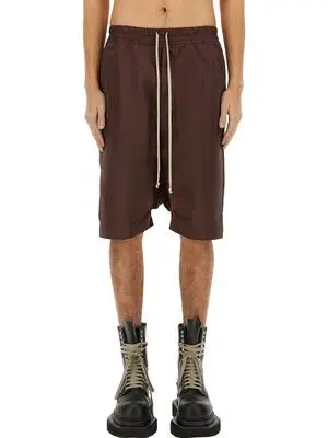 Rick Owens Short 'rick's Pods - Brown