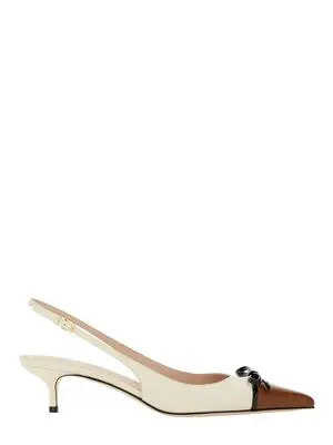 Valentino Garavani Slingback Pumps - Ivory