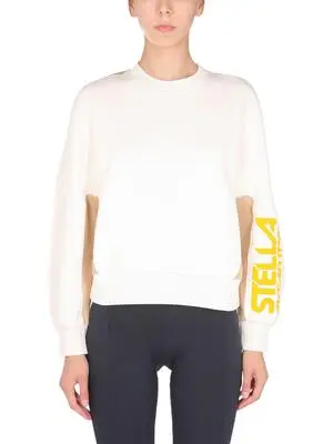 Stella McCartney Sweatshirt With Logo - White
