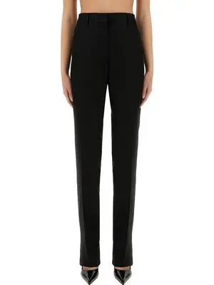 Sportmax Raoul Straight Fit Trousers - Black