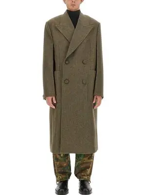 Givenchy Oversize Coat - Green
