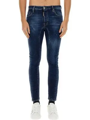 Dsquared2 Tidy Biker Jeans - Denim