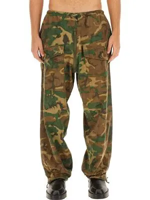 Givenchy Camouflage Pants - Green