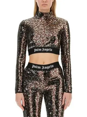 Palm Angels Sequined Top - Multicolour
